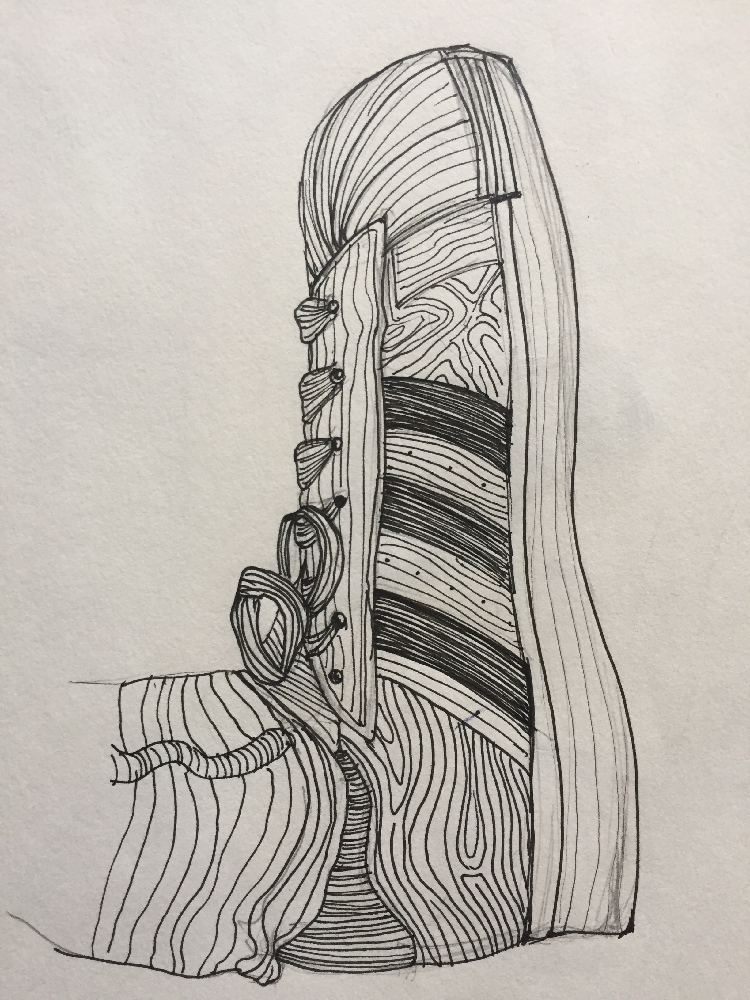 Linear Drawing – ASHLESHADESAIGNS